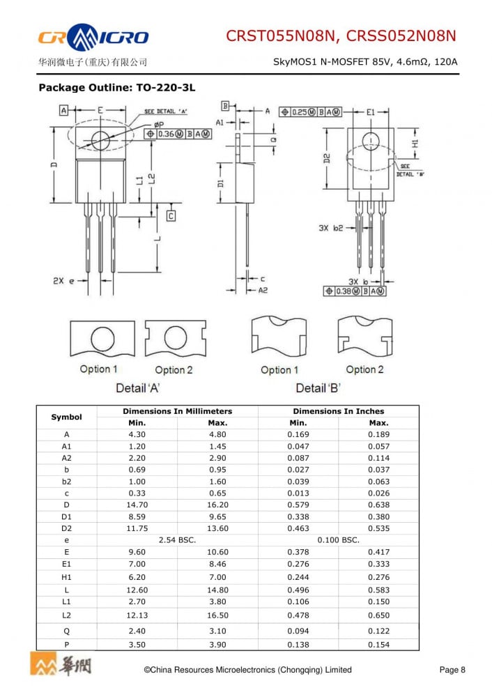 CRSS052N08N datasheet page 8