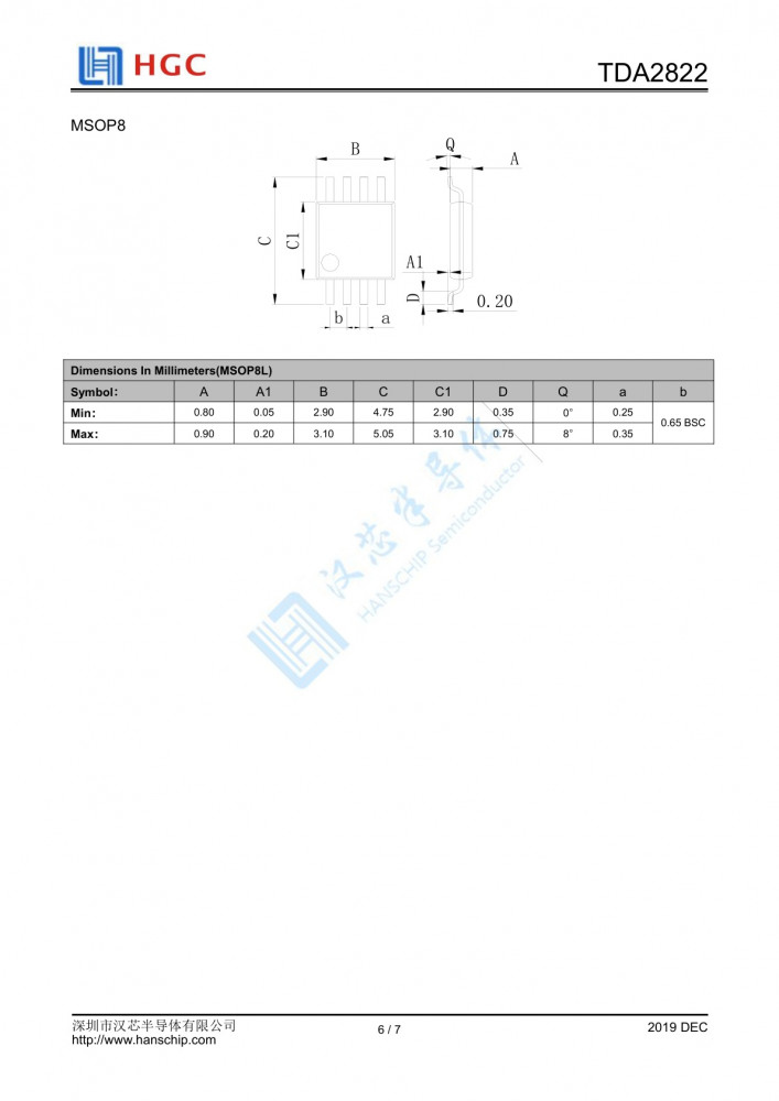 TDA2822DRG datasheet page 6