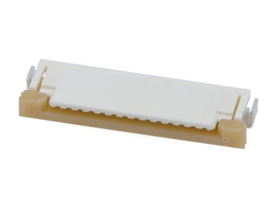 Easy-On FFC/FPC Connector, 1.00mm Pitch, Slider Series, Right-Angle, Top Contact, 2.70mm Height, 34 Circuits, Tin-Bismuth Plating