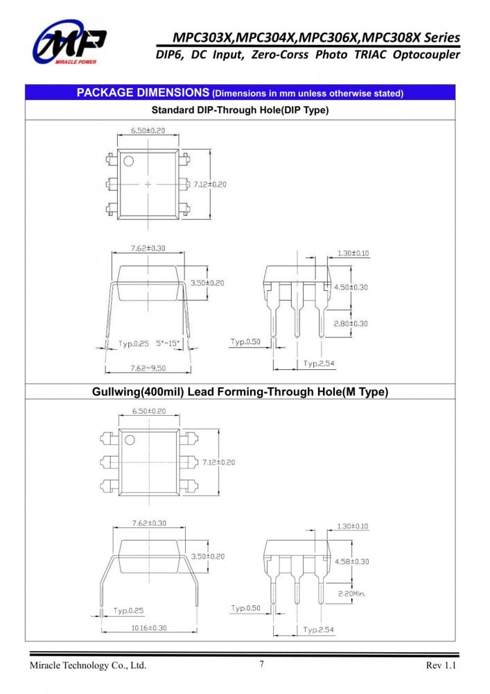 MPC3083-GV datasheet page 7