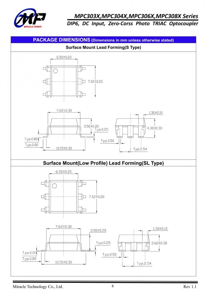 MPC3083-GV datasheet page 8