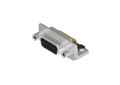 D-SUB Standard • 9-pos. • Socket • Solder pin angled .318