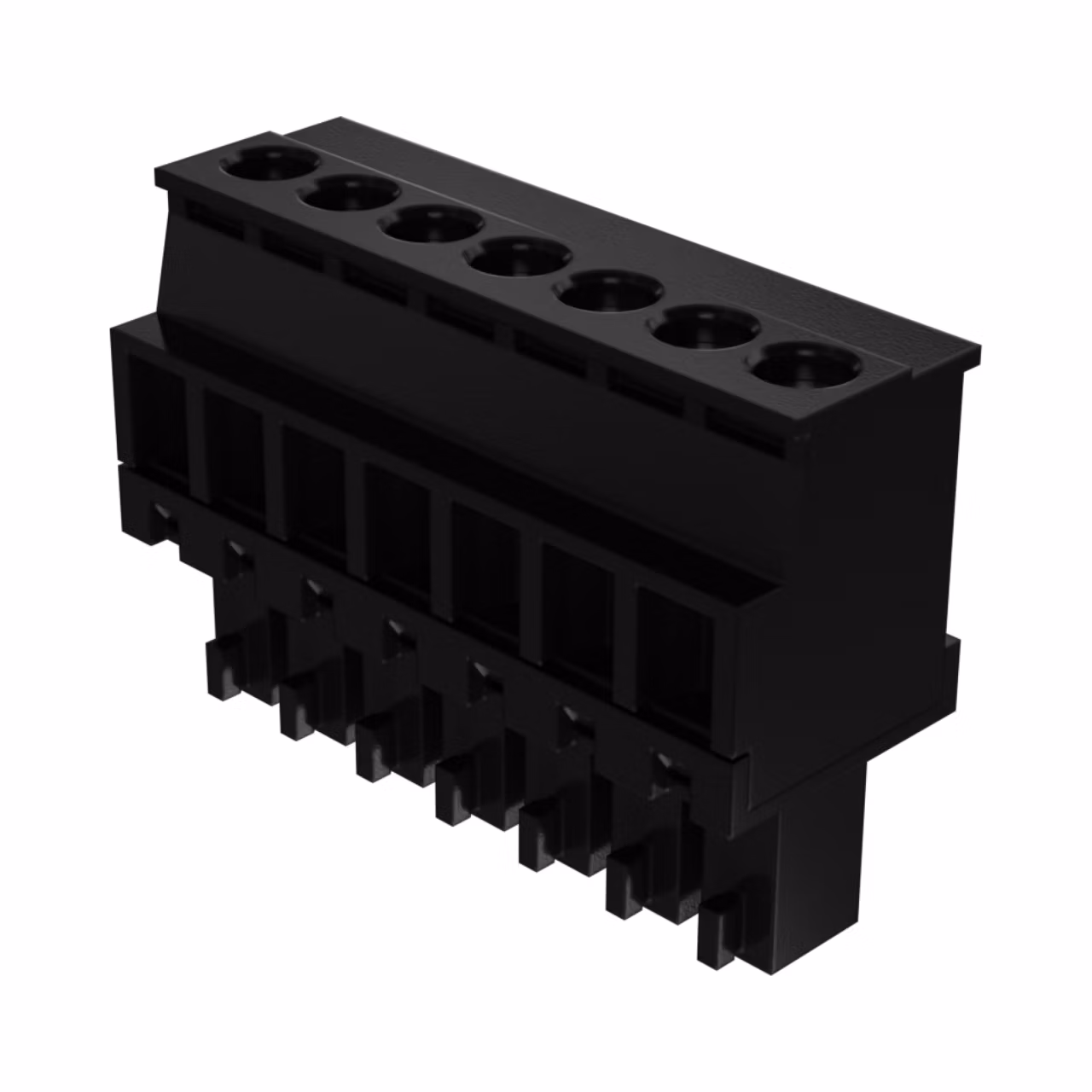 3.81mm Pitch Eurostyle Vertical Plug, Front Wire Entry, 7 Circuits for sale