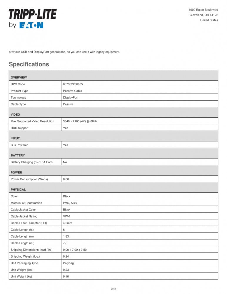 U444-006-DP-BE technical document page 2
