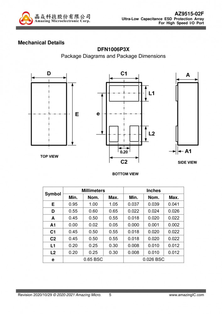 AZ9515-02F datasheet page 5