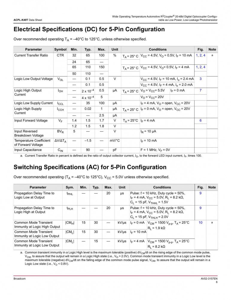 ACPL-K49T-000E datasheet page 6