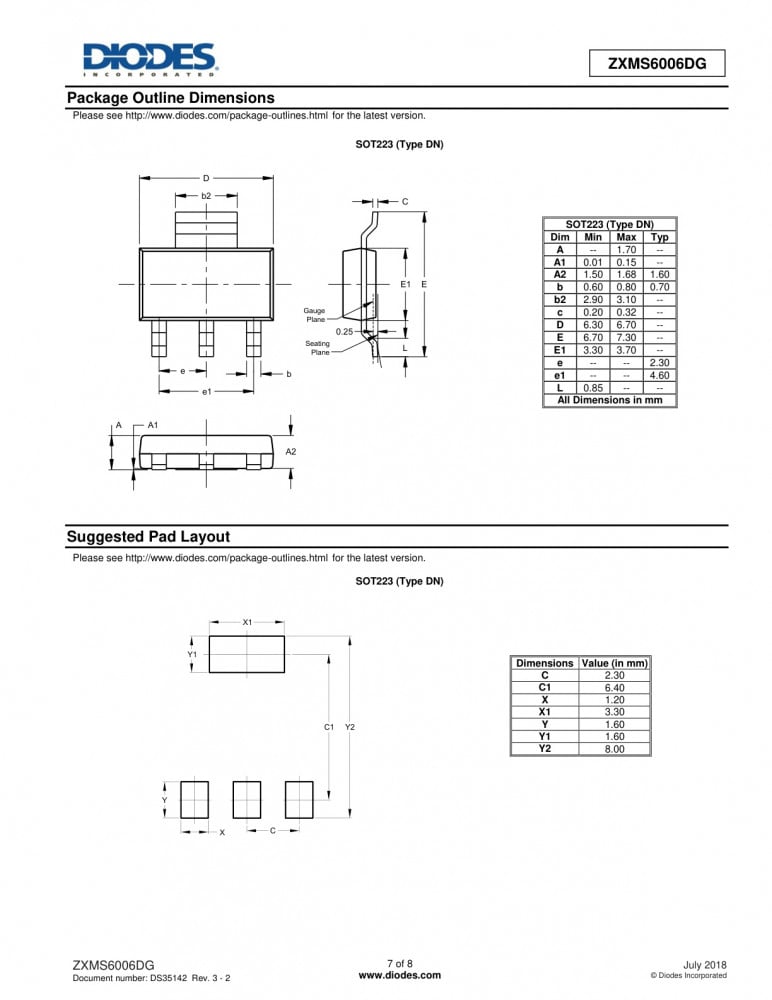 ZXMS6006DGTA datasheet page 7