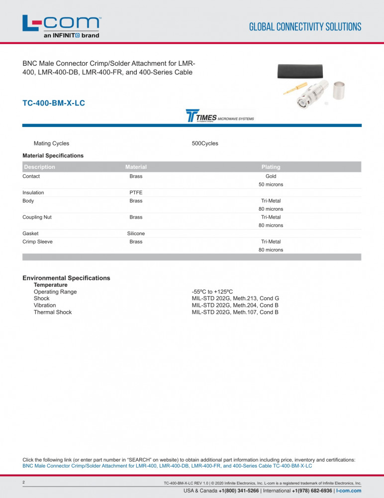 TC-400-BM-X-LC technical document page 2