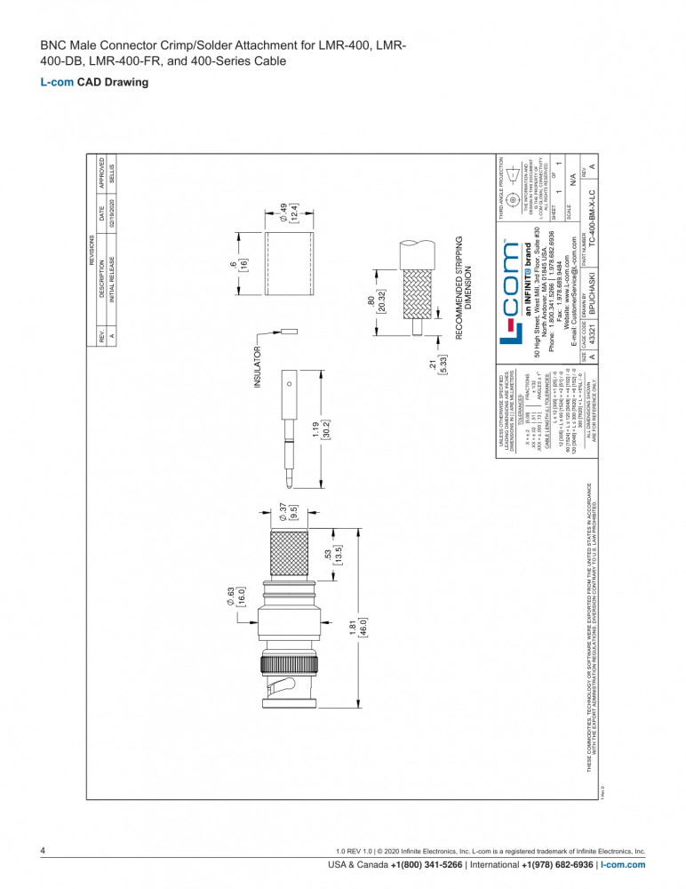 TC-400-BM-X-LC technical document page 4
