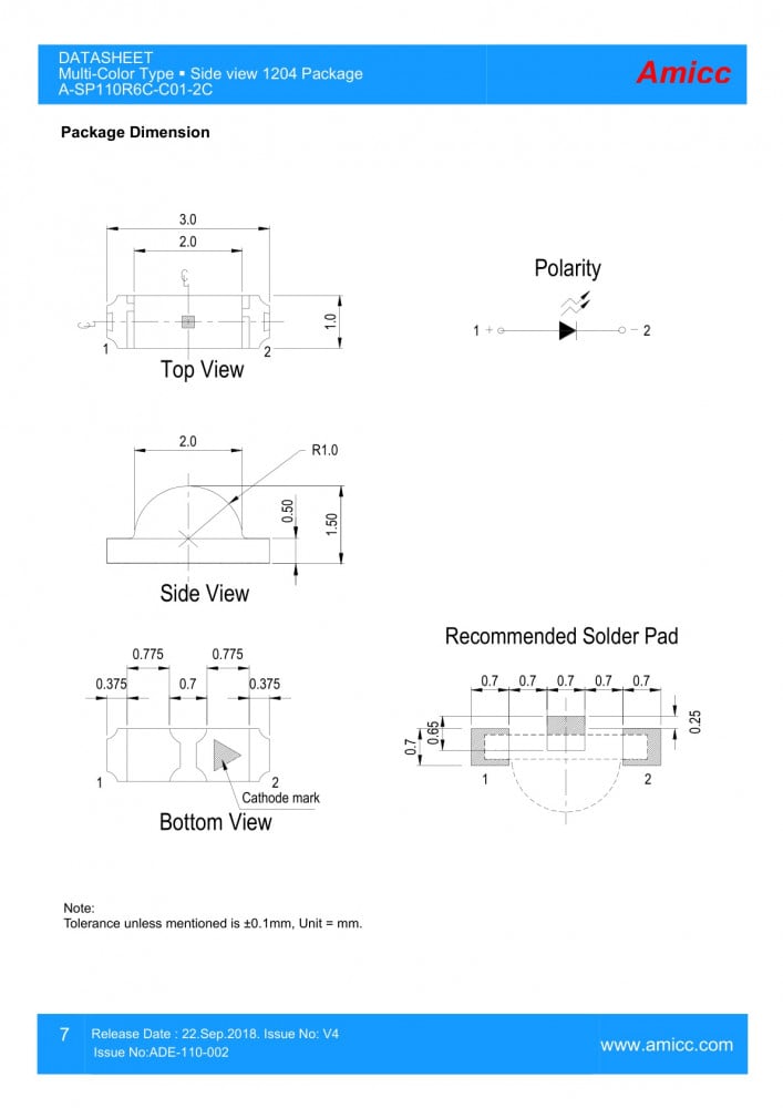 A-SP110R6C-C01-2C approval sheet page 7