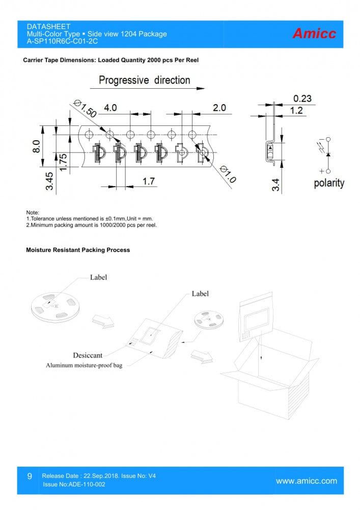 A-SP110R6C-C01-2C approval sheet page 9