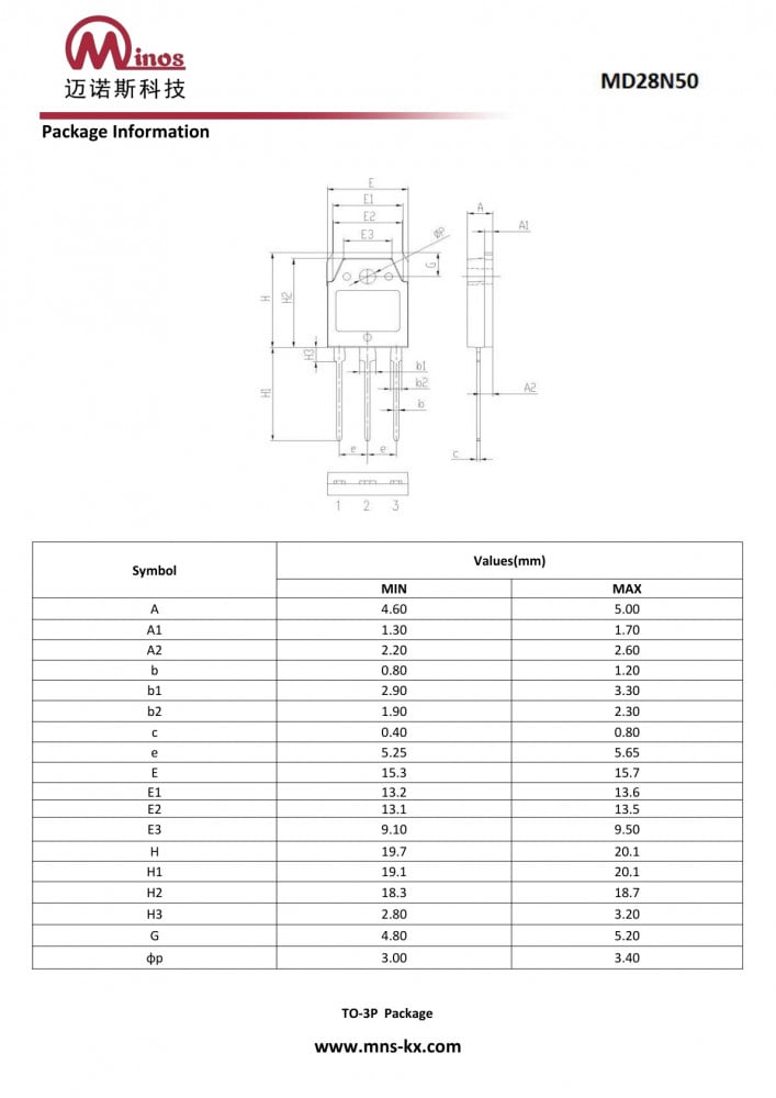 MD28N50 datasheet page 8