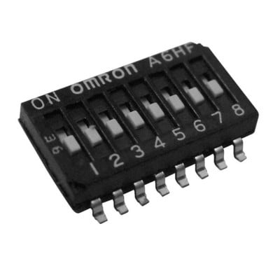 OMRON A6H-8102 DIP Switch