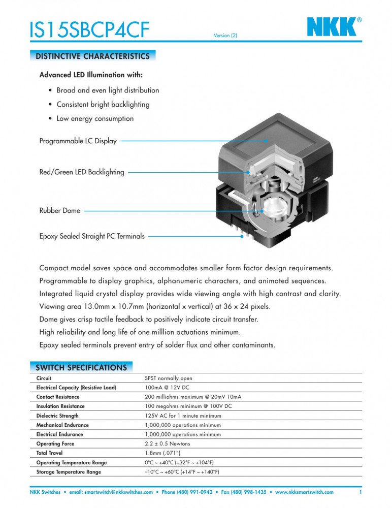 IS15SBCP4CF document page 1