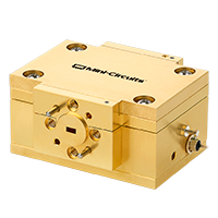 Connectorized WR12, Low Noise, Medium Power Amplifier, 60 GHz to 90 GHz, 50Ω for sale