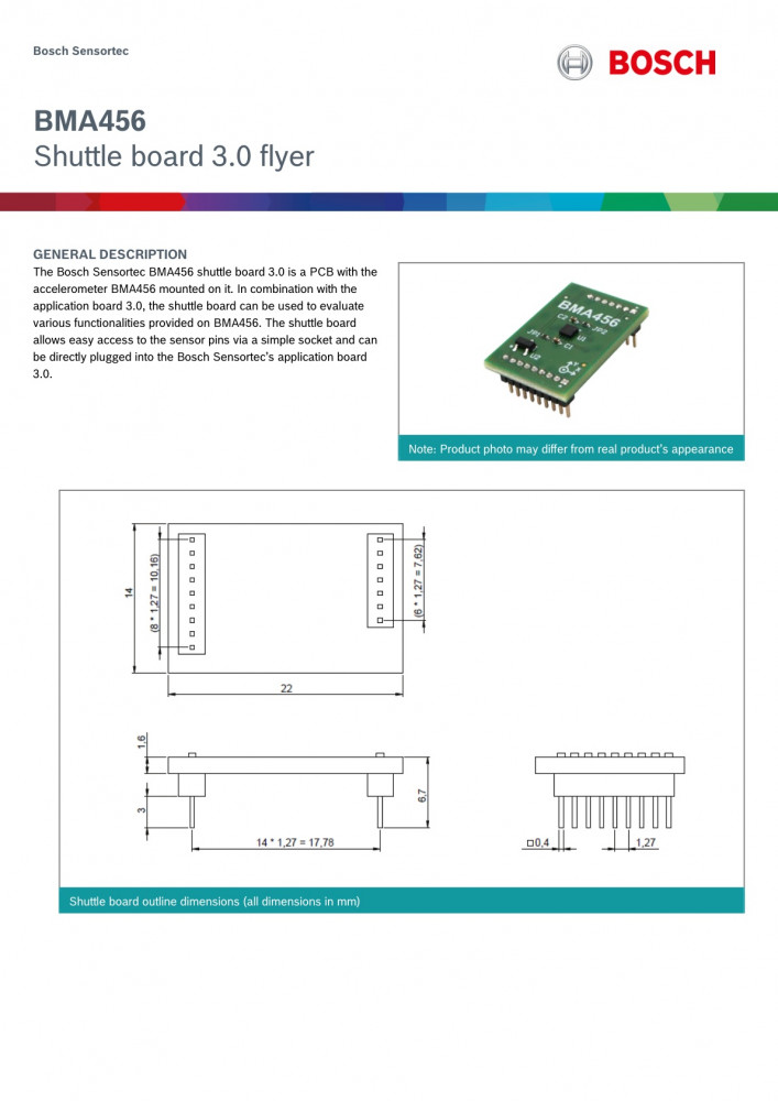 BMA456 Shuttle board 3.0 document page 1
