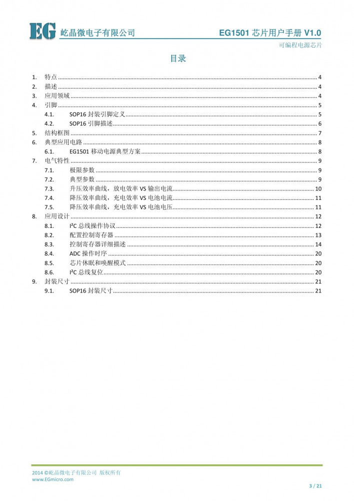EG1501 datasheet page 3