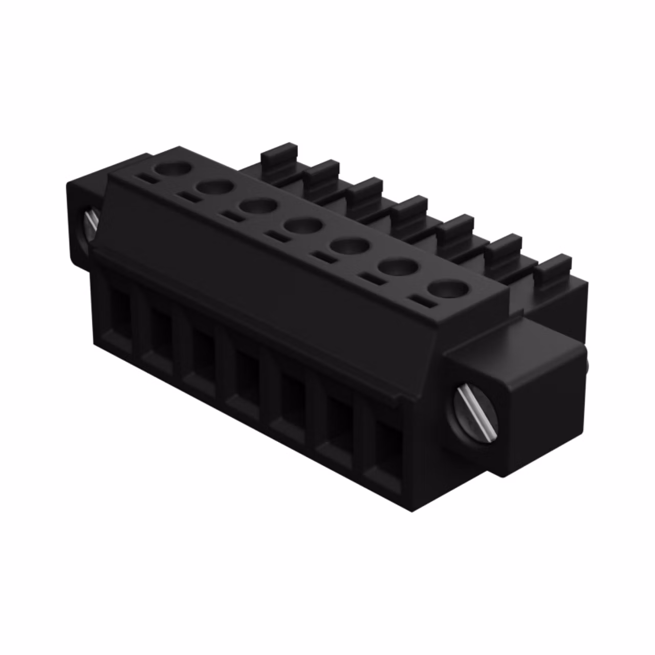 3.81mm Pitch Eurostyle Horizontal Plug, with Retention Screws, 7 Circuits for sale