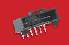 2.54mm Pitch SL Header, Single Row, Right Angle, 3.05mm Pocket, Shrouded, with Press-fit Plastic Peg, 11 Circuits, Tin (Sn) Plating