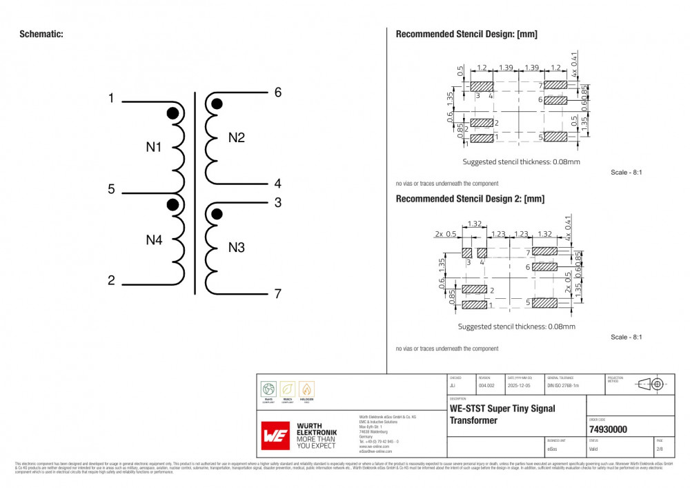 74930000 technical document, page 2