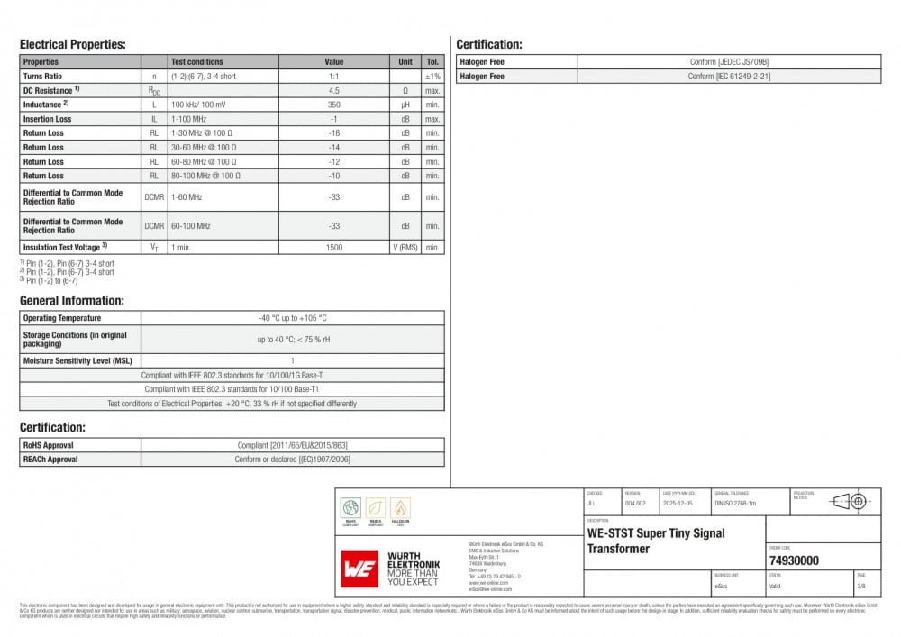74930000 technical document, page 3