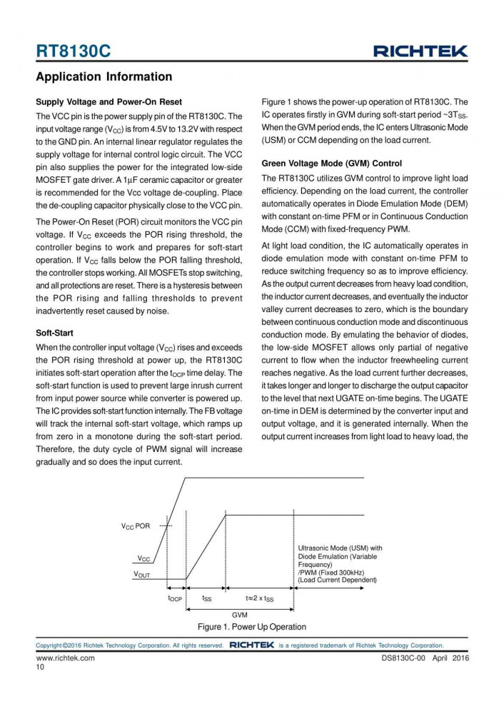 RT8130C datasheet page 10