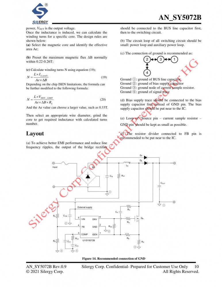 SY5072BABT datasheet page 10