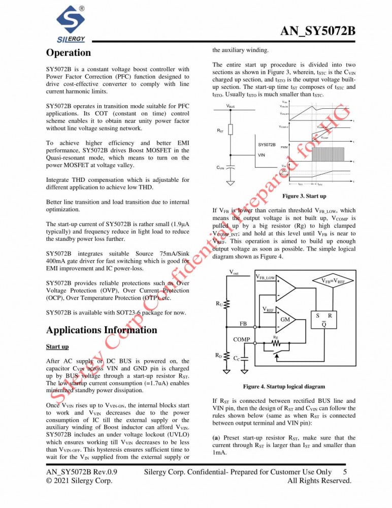 SY5072BABT datasheet page 5