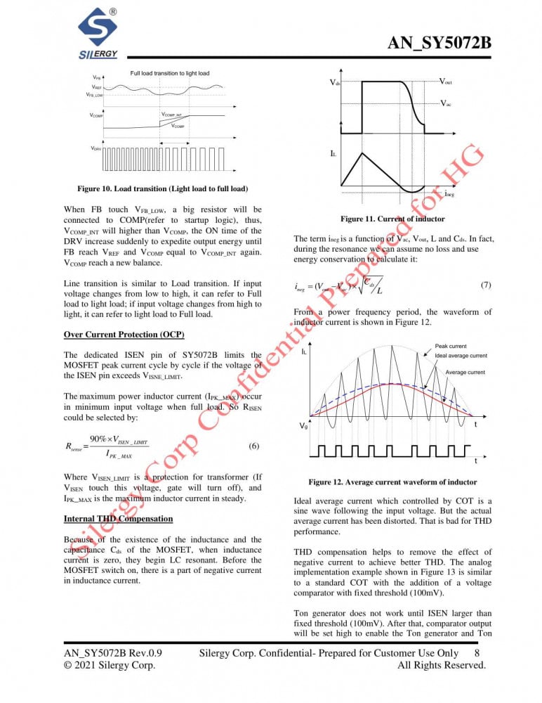SY5072BABT datasheet page 8