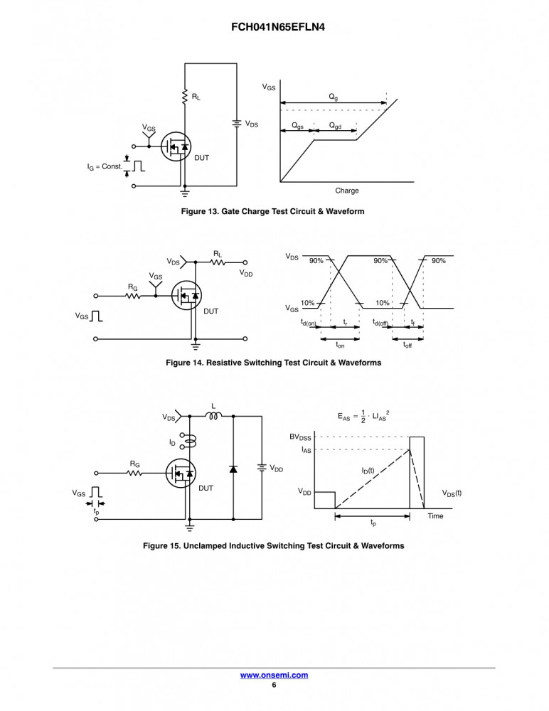 FCH041N65EFLN4 datasheet page 6