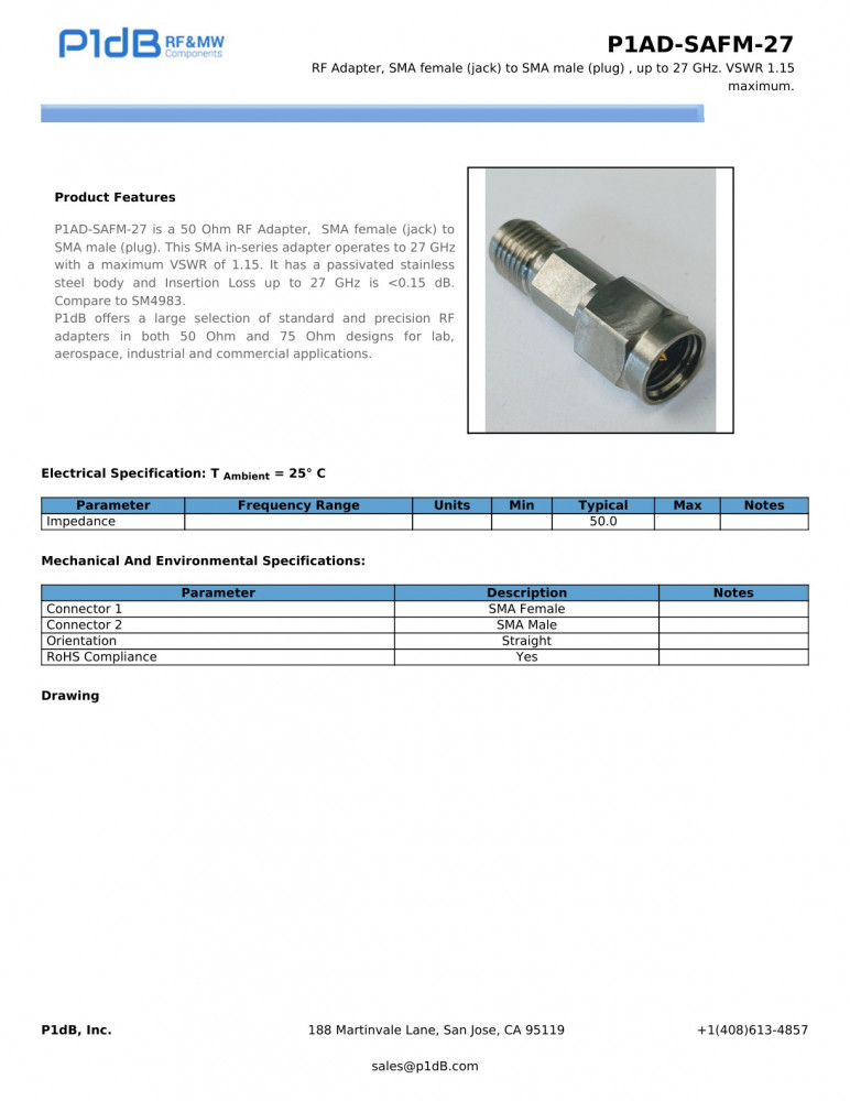 P1AD-SAFM-27 product visual, image 1