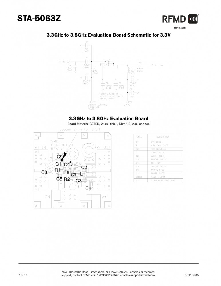 STA5063ZSR datasheet page 7