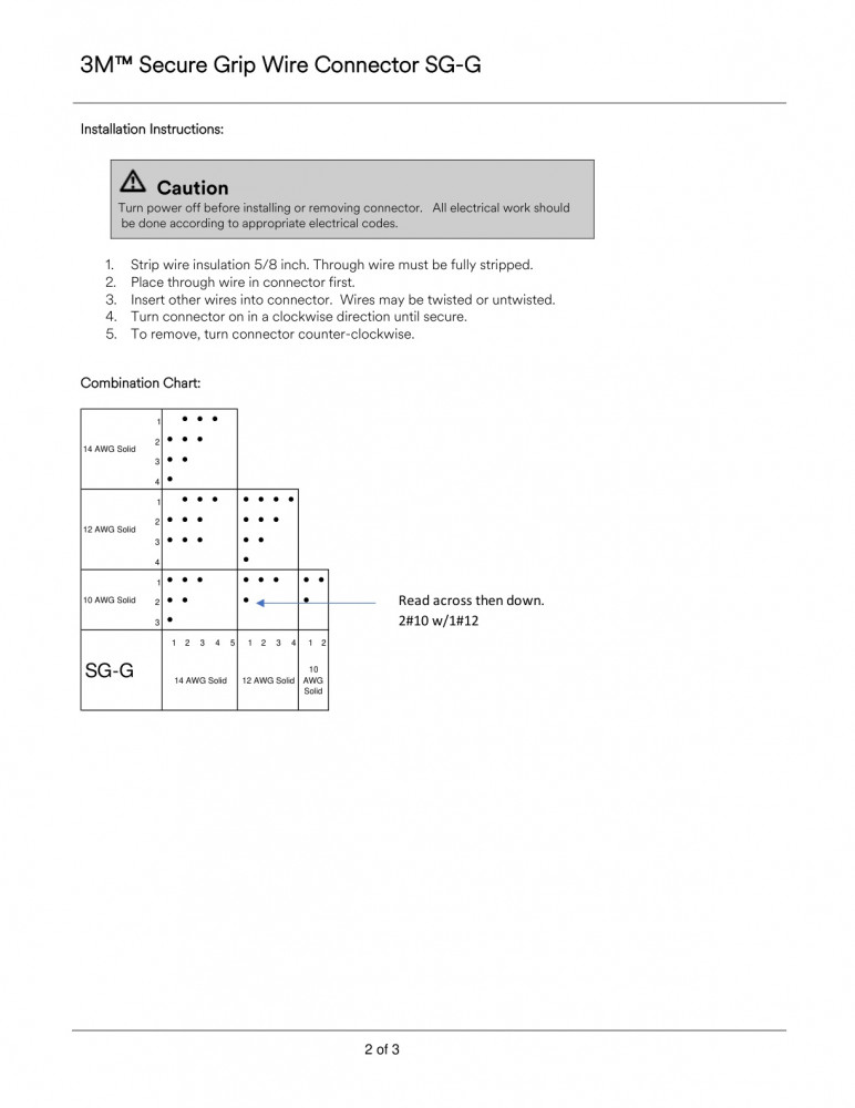3M SG-G POUCH datasheet page 2