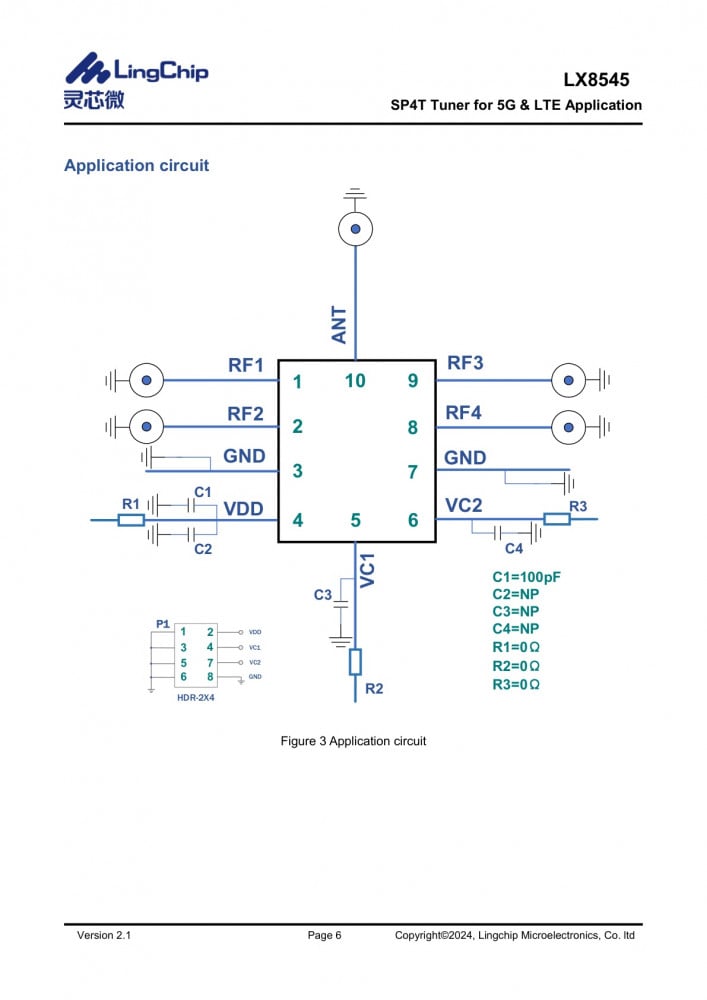 LX8545 datasheet page 6