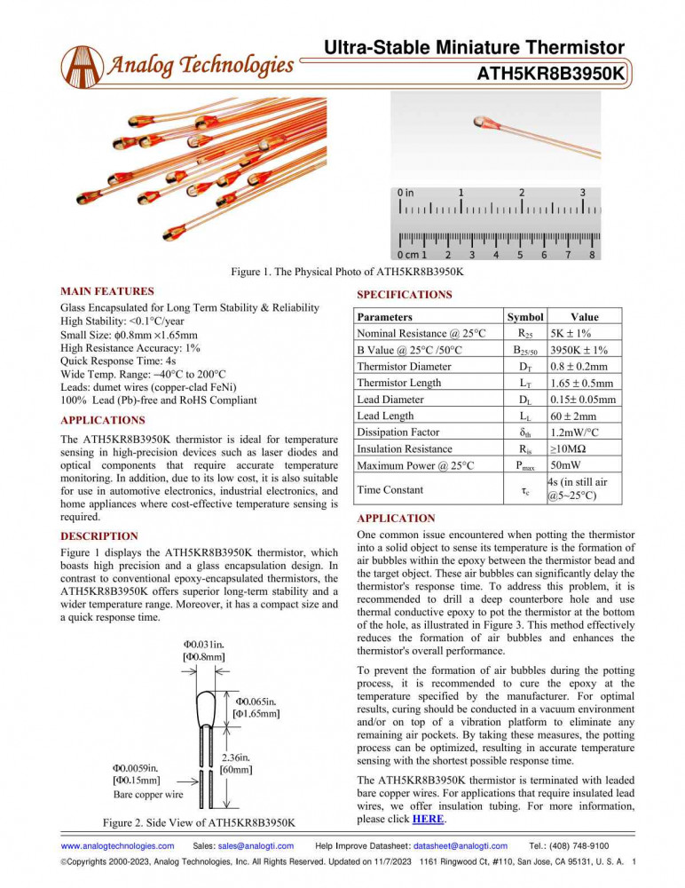 ATH5KR8B3950K technical document page 1