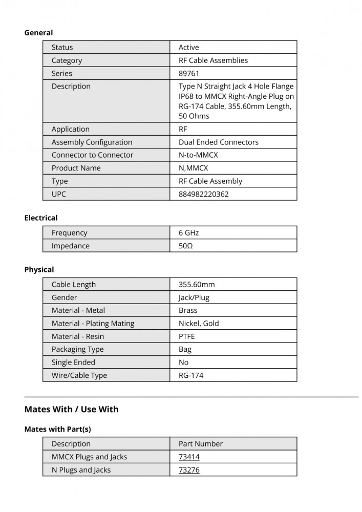 MOLEX 897616982 drawing page 2