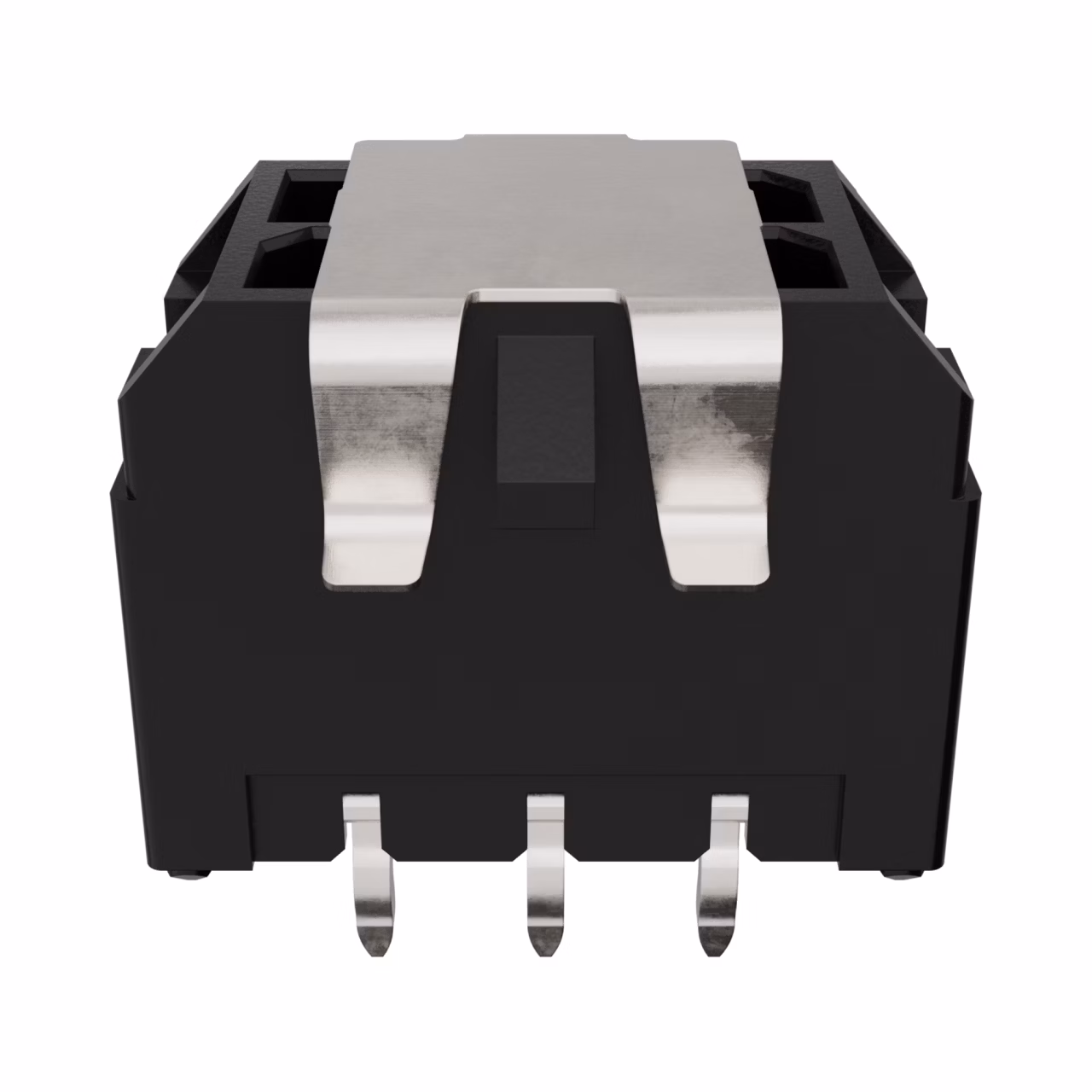 Micro-Fit 3.0 Vertical Header, 3.00mm Pitch, Dual Row, 6 Circuits, with PCB Polarizing Peg, 0.76µm Gold Plating, Glow-Wire Capable, Black, Tape and Reel, with Pick and Place Cap for sale