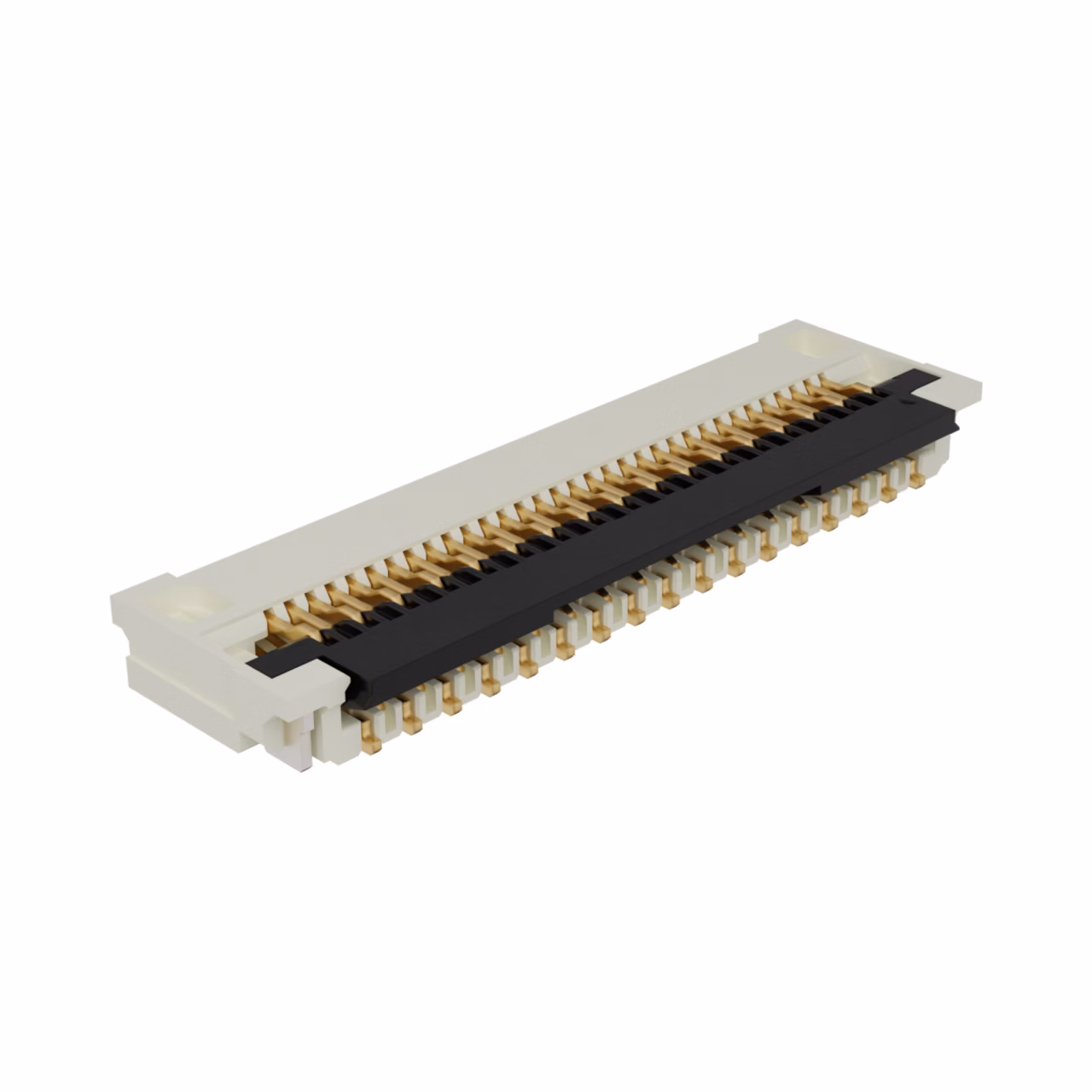 Easy-On FPC Connector, 0.25mm Pitch, 1.00mm Mated Height, Right-Angle, Surface Mount, Bottom Contact Style, with Extended Actuator, 33 Circuits, Halogen-Free, 6000 Pieces per Reel for sale