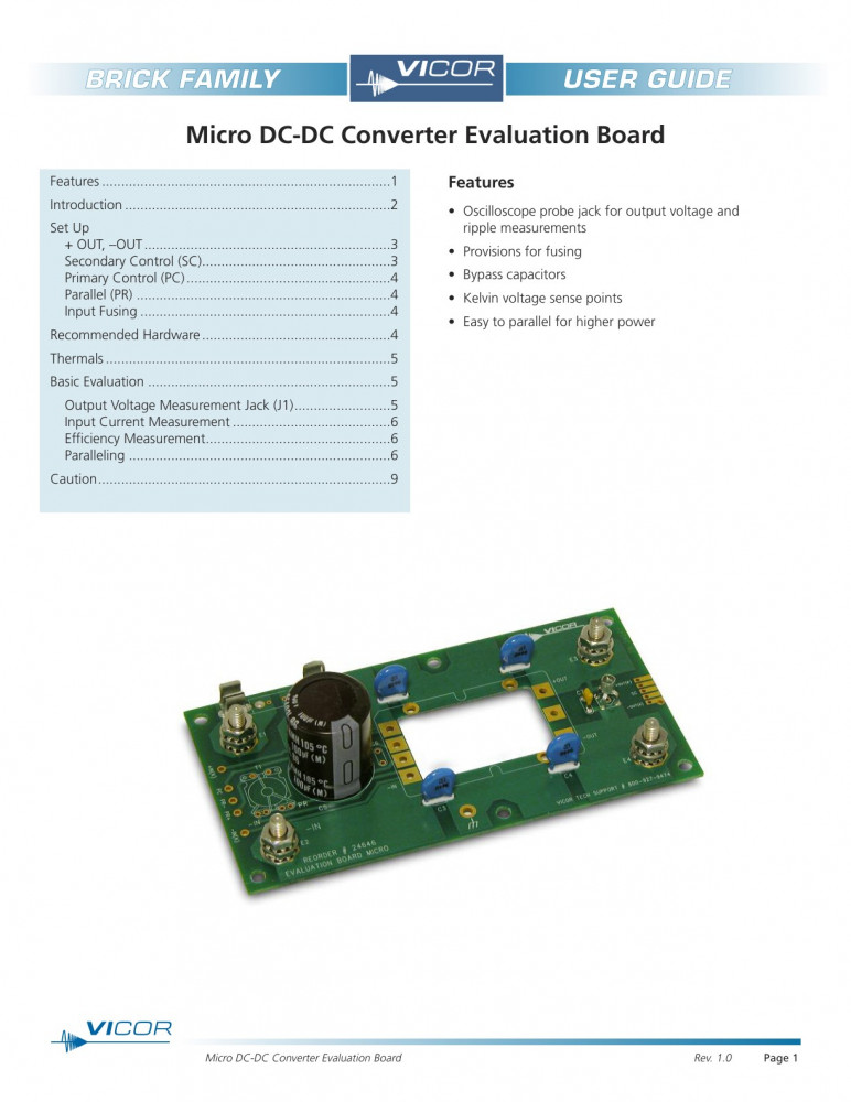 Evaluation board document page 1