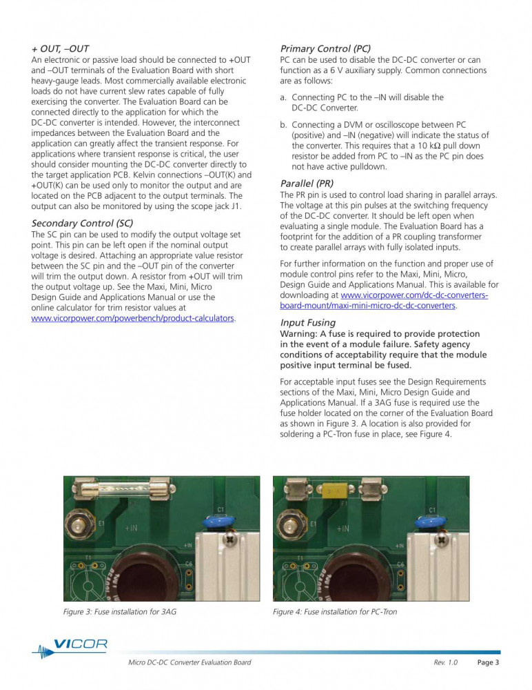 Evaluation board document page 3