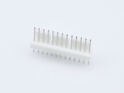 KK 254 Solid Header, Vertical, with Friction Lock, 13 Circuits, 2.54µm Matte Tin (Sn) Plating, 3.56mm Tail Length, Bag for sale