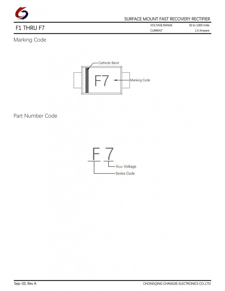 LangJie F7 datasheet page 5