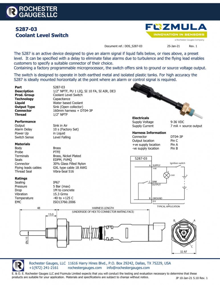S287-03 technical document preview