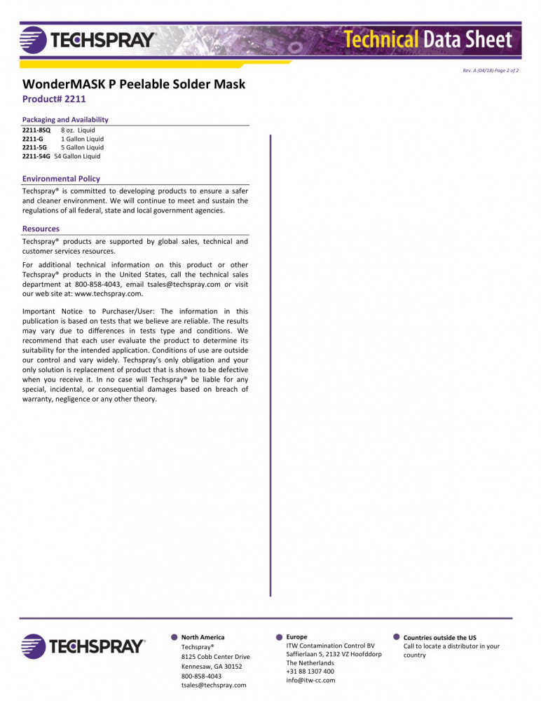 WonderMASK P product document, page 2