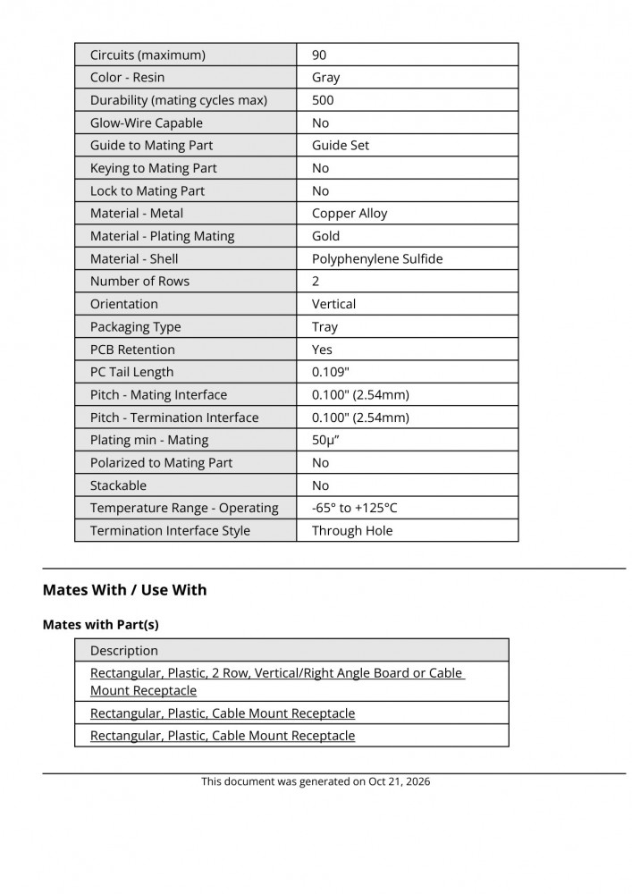 WTBV90PD7SY technical document preview, page 2