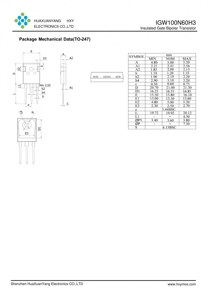 IGW100N60H3-HXY datasheet page 7