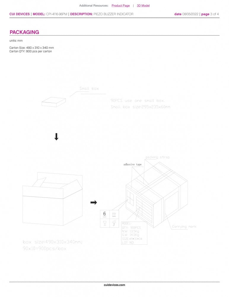 CPI-4116-96PM datasheet page 3