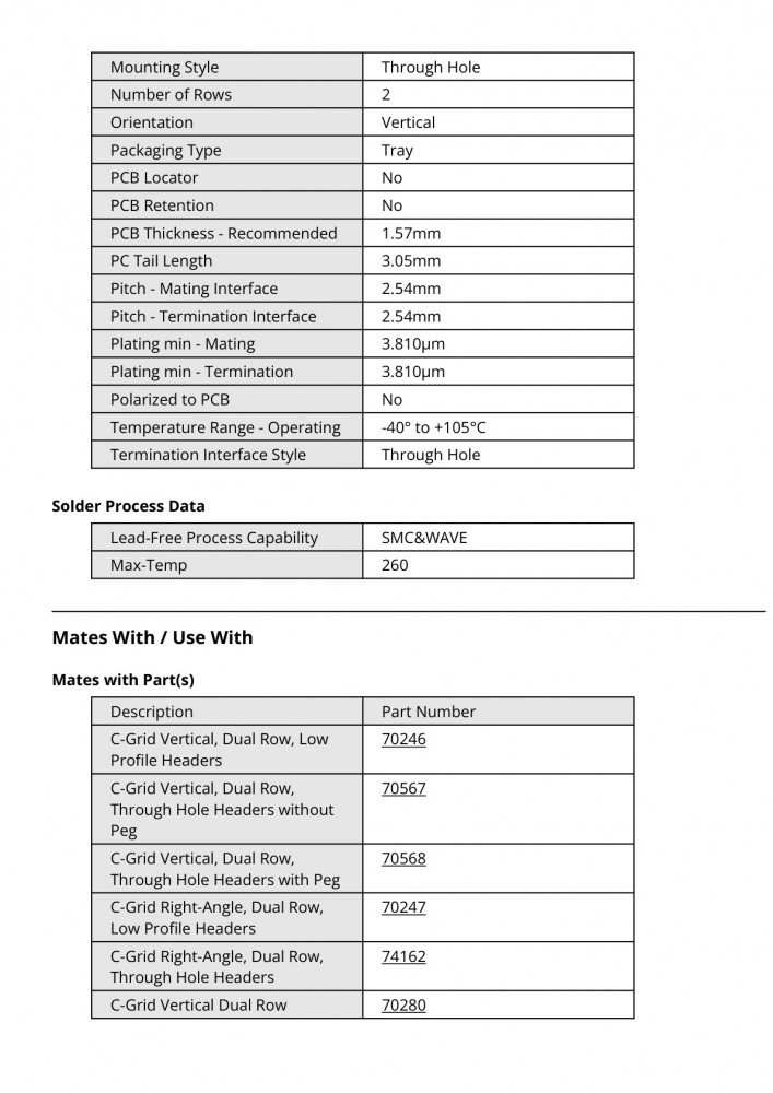MOLEX 15446856 technical document page 3