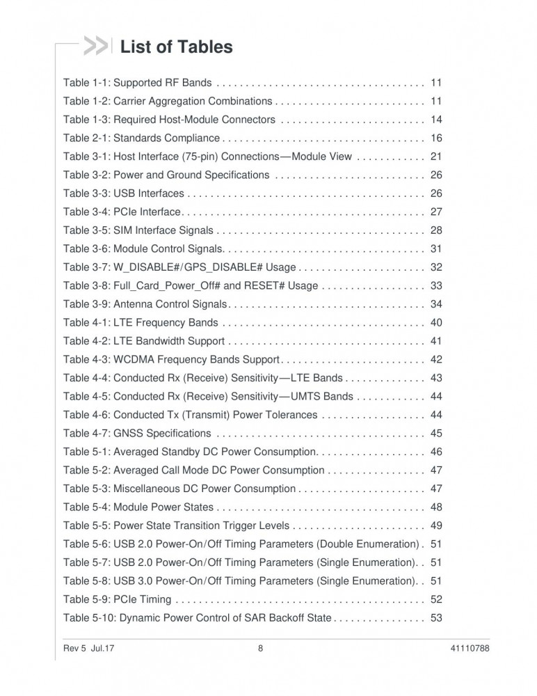 AirPrime EM7565 document preview, page 8