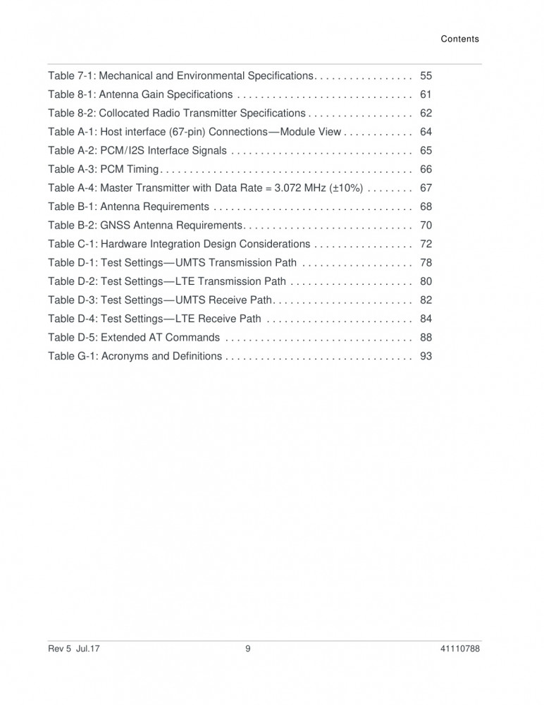 AirPrime EM7565 document preview, page 9